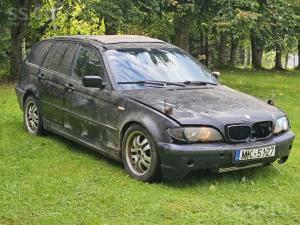 Black BMW 330 2002 in Valka, with an engine capacity of 3.00 L and mileage of 427 thousand km for 850 €, photo  on AUTOMOTO.COM.LV