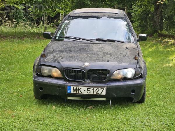Black BMW 330 2002 in Valka, with an engine capacity of 3.00 L and mileage of 427 thousand km for 850 €, photo 2 on AUTOMOTO.COM.LV