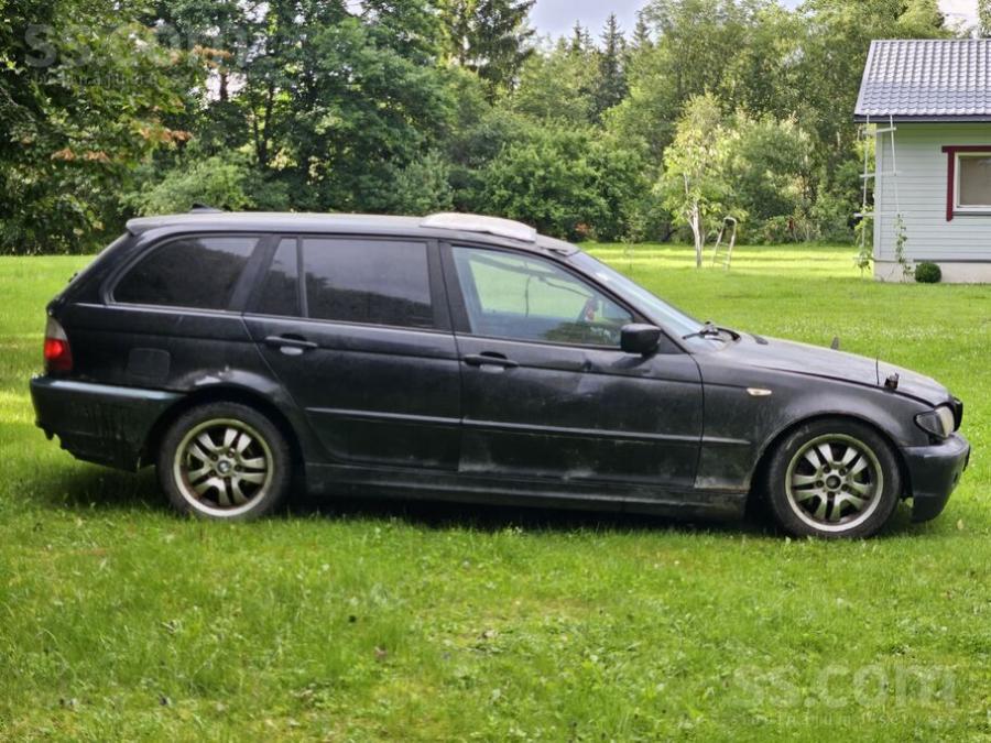 Black BMW 330 2002 in Valka, with an engine capacity of 3.00 L and mileage of 427 thousand km for 850 €, photo 5 on AUTOMOTO.COM.LV