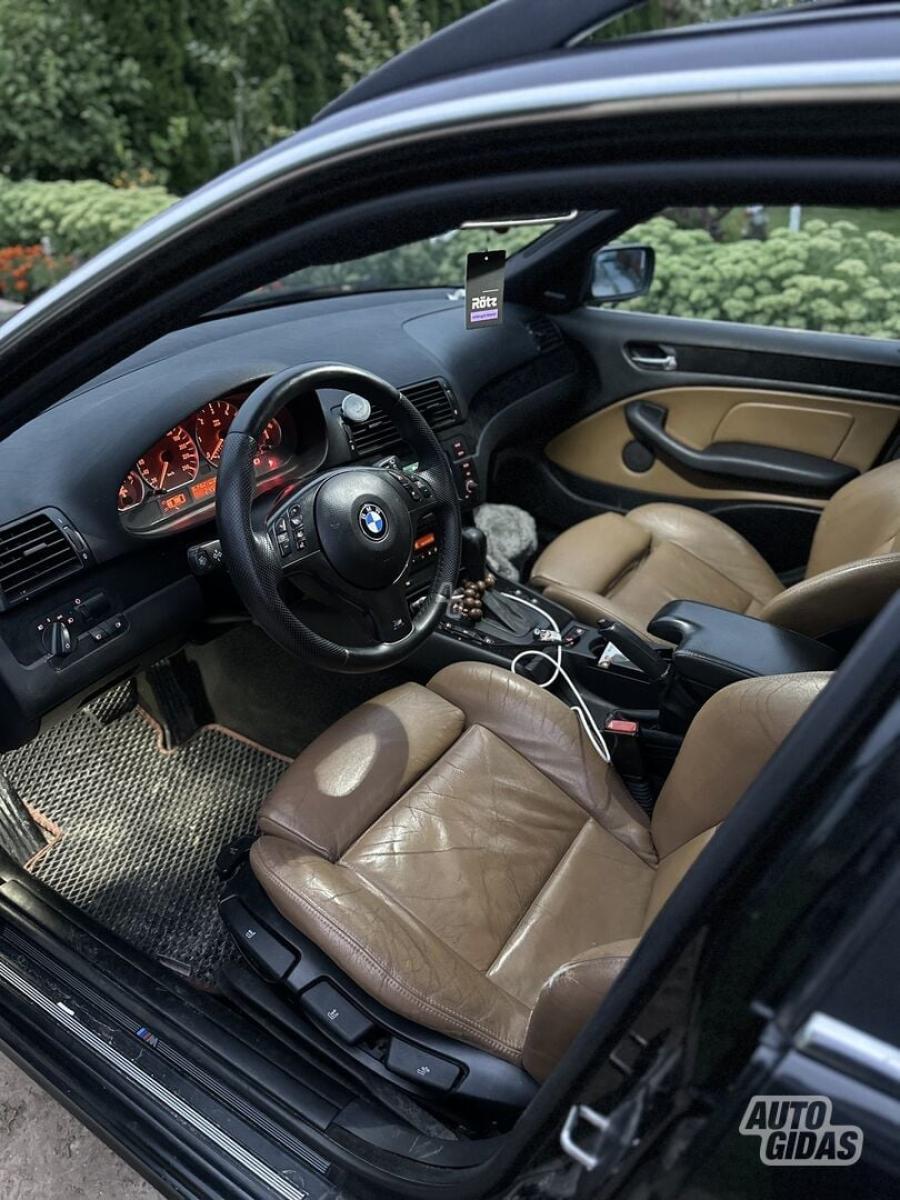 Melns BMW 330 2002 Viļņa, ar dzinēja tilpumu 3.00 L un nobraukumu 360 tūkst. km par 3300 €, foto 10 vietnē AUTOMOTO.COM.LV
