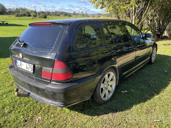 Black BMW 330 2002 in Balvi, with an engine capacity of 3.00 L and mileage of 481 thousand km for 1950 €, photo 4 on AUTOMOTO.COM.LV