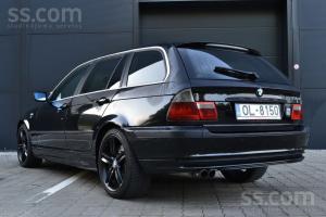 Black BMW 330 2002 in Riga, with an engine capacity of 3.00 L and mileage of 228 thousand km for 3300 €, photo 7 on AUTOMOTO.COM.LV