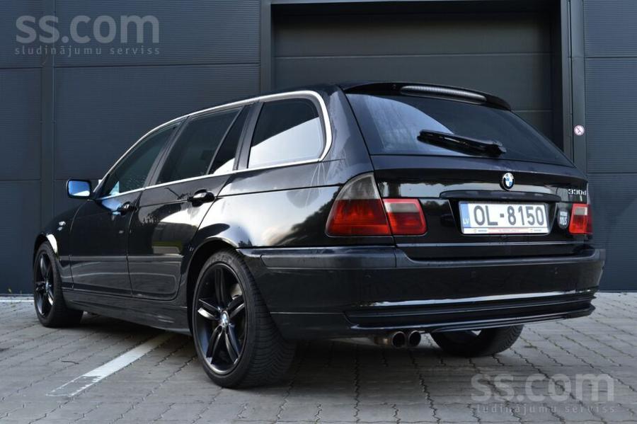 Black BMW 330 2002 in Riga, with an engine capacity of 3.00 L and mileage of 228 thousand km for 3300 €, photo 7 on AUTOMOTO.COM.LV