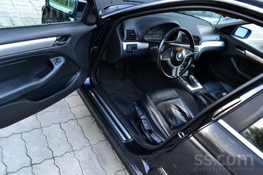Black BMW 330 2002 in Riga, with an engine capacity of 3.00 L and mileage of 228 thousand km for 3300 €, photo 10 on AUTOMOTO.COM.LV