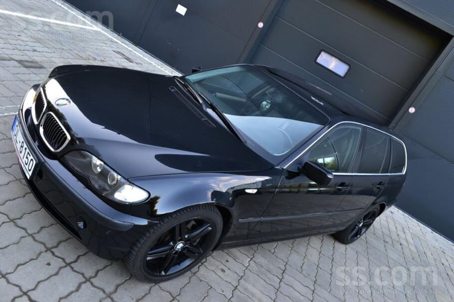 Black BMW 330 2002 in Riga, with an engine capacity of 3.00 L and mileage of 228 thousand km for 3300 €, photo 14 on AUTOMOTO.COM.LV