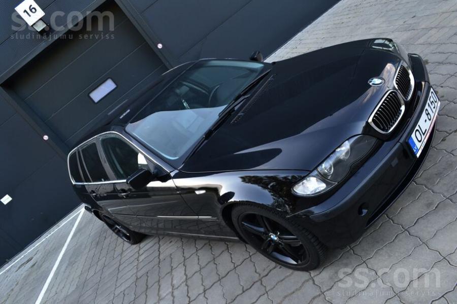 Black BMW 330 2002 in Riga, with an engine capacity of 3.00 L and mileage of 228 thousand km for 3300 €, photo 15 on AUTOMOTO.COM.LV
