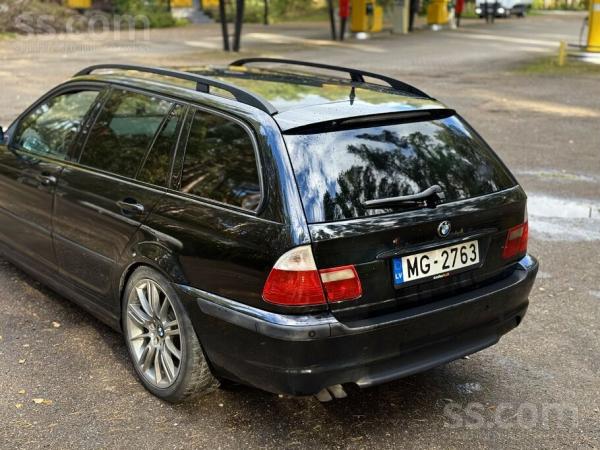 Black BMW 330 2002 in Jurmala, with an engine capacity of 3.00 L and mileage of 385 thousand km for 3600 €, photo 7 on AUTOMOTO.COM.LV