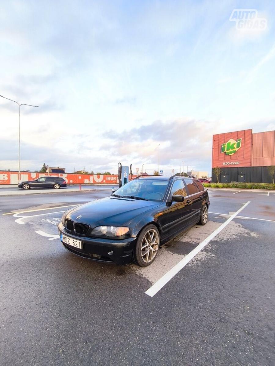 Melns BMW 330 2002 Kauņa, ar dzinēja tilpumu 3.00 L un nobraukumu 481 tūkst. km par 1900 €, foto 1 vietnē AUTOMOTO.COM.LV