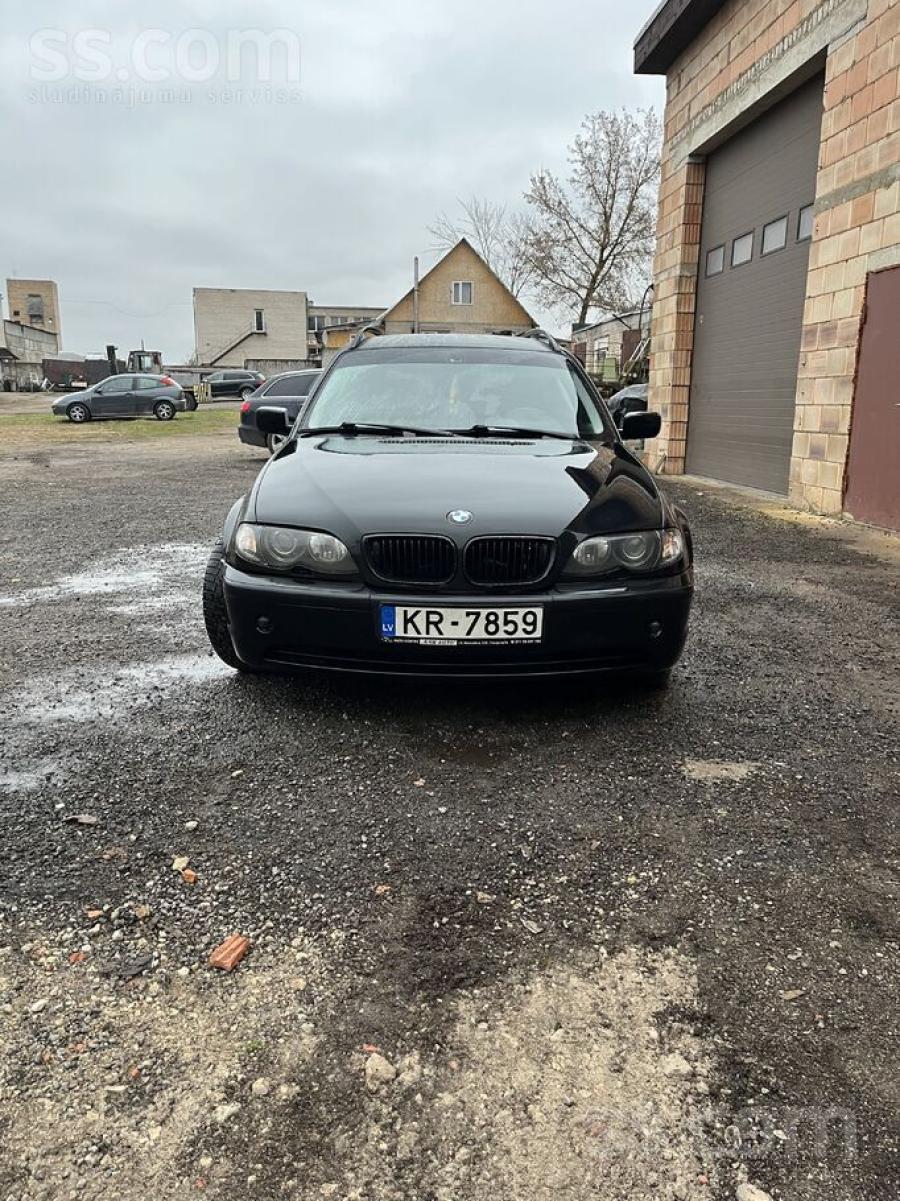 Black BMW 330 2003 in Daugavpils, with an engine capacity of 3.00 L and mileage of 340 thousand km for 2800 €, photo 5 on AUTOMOTO.COM.LV