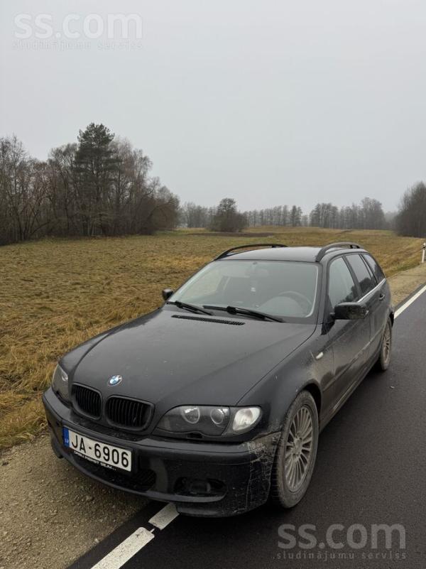 Black BMW 330 2003 in Preili, with an engine capacity of 3.00 L and mileage of 506 thousand km for 1550 €, photo 1 on AUTOMOTO.COM.LV