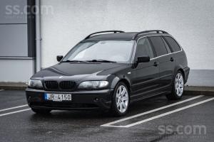Black BMW 330 2003 in Riga, with an engine capacity of 3.00 L and mileage of 0 thousand km for 2995 €, photo  on AUTOMOTO.COM.LV