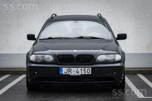 Black BMW 330 2003 in Riga, with an engine capacity of 3.00 L and mileage of 0 thousand km for 2995 €, photo 2 on AUTOMOTO.COM.LV