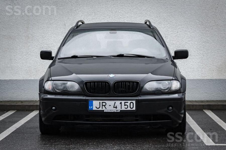Black BMW 330 2003 in Riga, with an engine capacity of 3.00 L and mileage of 0 thousand km for 2995 €, photo 2 on AUTOMOTO.COM.LV