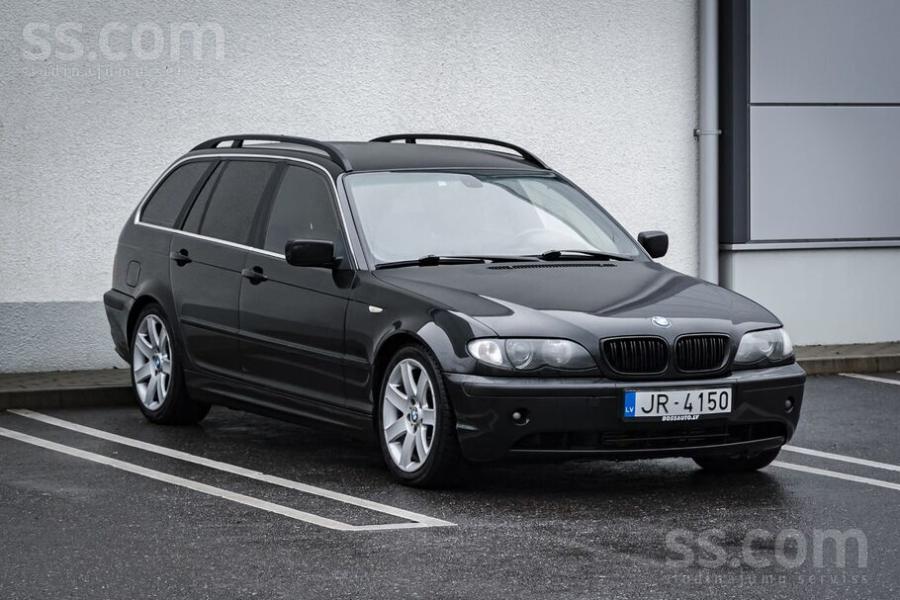Black BMW 330 2003 in Riga, with an engine capacity of 3.00 L and mileage of 0 thousand km for 2995 €, photo 3 on AUTOMOTO.COM.LV