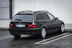 Black BMW 330 2003 in Riga, with an engine capacity of 3.00 L and mileage of 0 thousand km for 2995 €, photo 4 on AUTOMOTO.COM.LV