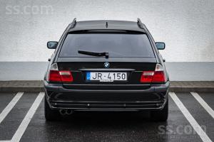 Black BMW 330 2003 in Riga, with an engine capacity of 3.00 L and mileage of 0 thousand km for 2995 €, photo 5 on AUTOMOTO.COM.LV