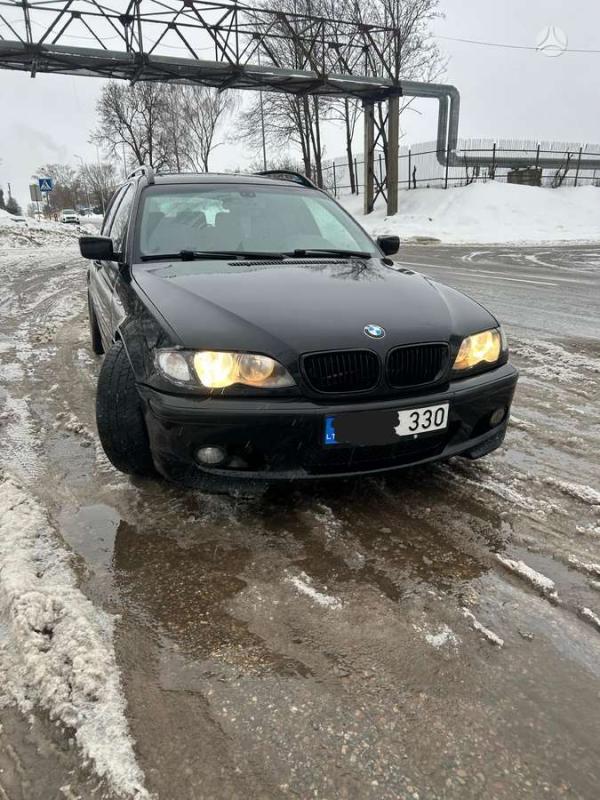 Melns BMW 330 2003 Jonava, ar dzinēja tilpumu 2.99 L un nobraukumu 379 tūkst. km par 2000 €, foto 1 vietnē AUTOMOTO.COM.LV