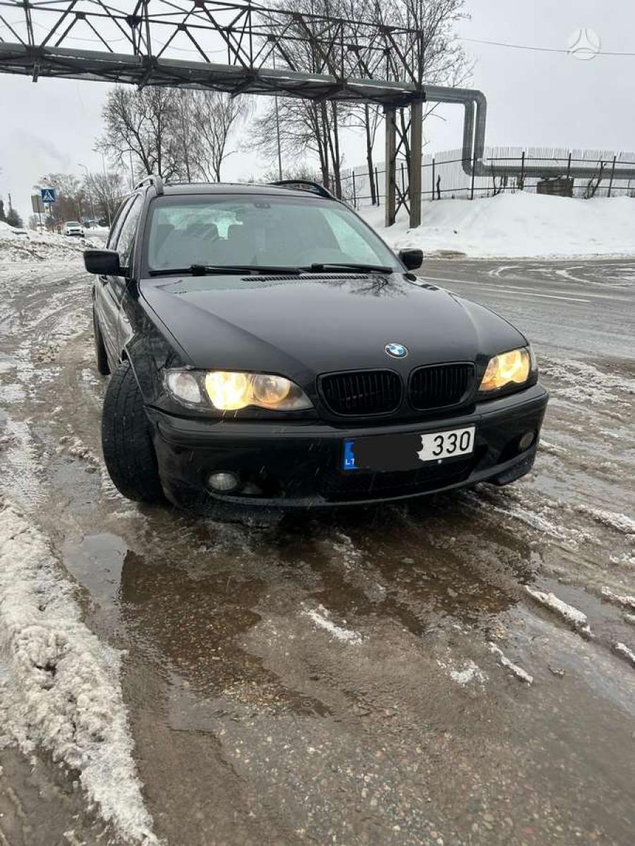Black BMW 330 2003 in Jonava, with an engine capacity of 2.99 L and mileage of 379 thousand km for 2000 €, photo 1 on AUTOMOTO.COM.LV