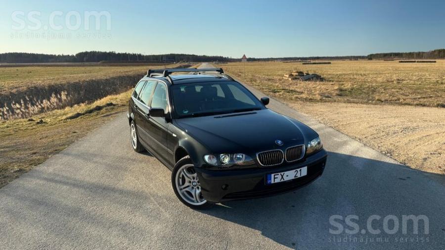 Черный БМВ 330 2003 в Рига, объемом двигателя 3.00 л и пробегом 342 тыс. км за 4900 €, фото 1 на AUTOMOTO.COM.LV