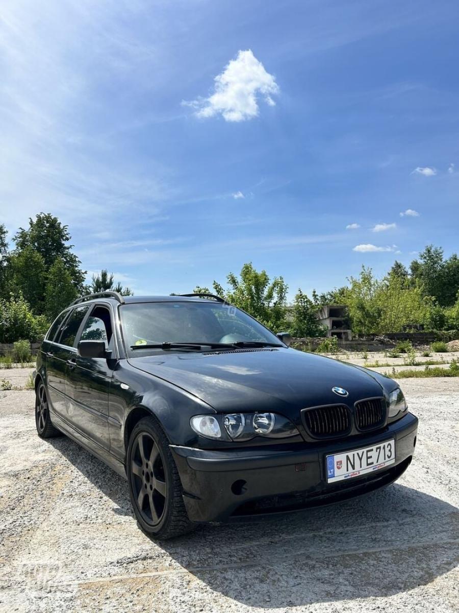 Melns BMW 330 2003 Viļņa, ar dzinēja tilpumu 3.00 L un nobraukumu 430 tūkst. km par 1450 €, foto 3 vietnē AUTOMOTO.COM.LV