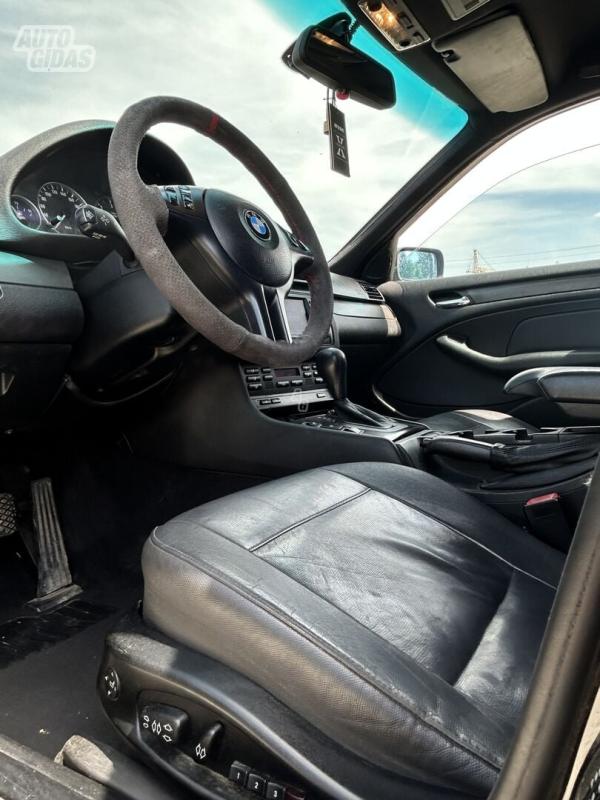Black BMW 330 2003 in Vilnius, with an engine capacity of 3.00 L and mileage of 430 thousand km for 1450 €, photo 6 on AUTOMOTO.COM.LV