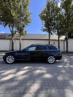 Black BMW 330 2003 in Liepaja, with an engine capacity of 3.00 L and mileage of 363 thousand km for 2900 €, photo 3 on AUTOMOTO.COM.LV