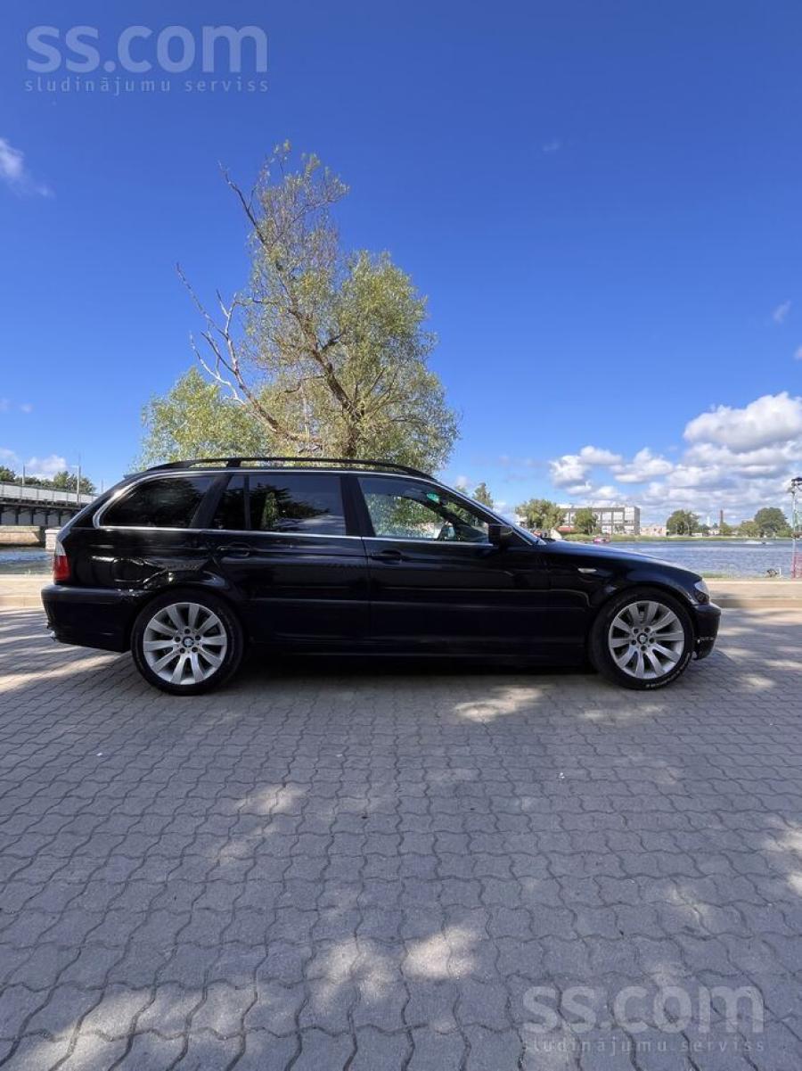 Black BMW 330 2003 in Liepaja, with an engine capacity of 3.00 L and mileage of 363 thousand km for 2900 €, photo 5 on AUTOMOTO.COM.LV