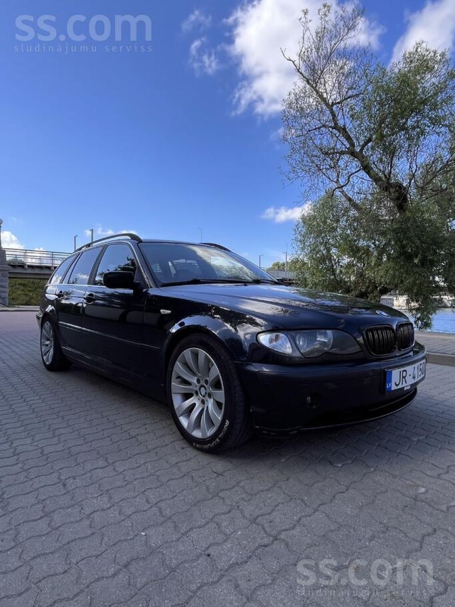 Black BMW 330 2003 in Liepaja, with an engine capacity of 3.00 L and mileage of 363 thousand km for 2900 €, photo 8 on AUTOMOTO.COM.LV