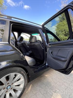 Black BMW 330 2003 in Liepaja, with an engine capacity of 3.00 L and mileage of 363 thousand km for 2900 €, photo 13 on AUTOMOTO.COM.LV