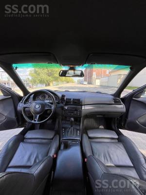Black BMW 330 2003 in Liepaja, with an engine capacity of 3.00 L and mileage of 363 thousand km for 2900 €, photo 14 on AUTOMOTO.COM.LV