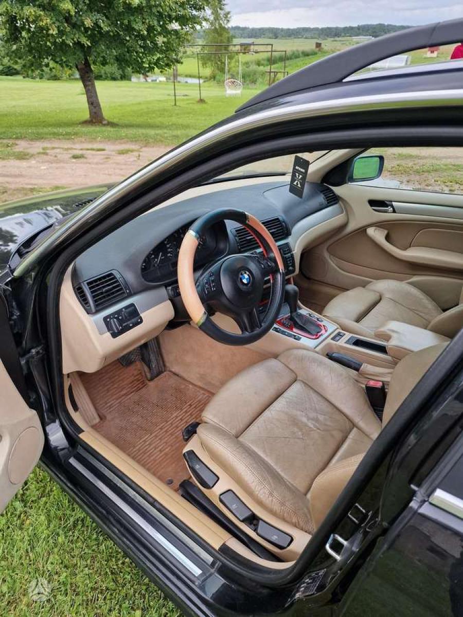 Melns BMW 330 2003 Plungė, ar dzinēja tilpumu 2.93 L un nobraukumu 405 tūkst. km par 2000 €, foto 8 vietnē AUTOMOTO.COM.LV