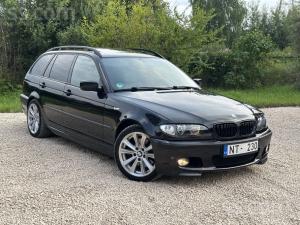 Черный БМВ 330 2003 в Тукумс, объемом двигателя 3.00 л и пробегом 346 тыс. км за 3300 €, фото  на AUTOMOTO.COM.LV