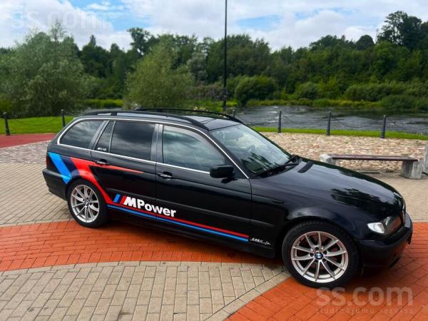 Черный БМВ 330 2003 в Бауска, объемом двигателя 3.00 л и пробегом 372 тыс. км за 2750 €, фото 1 на AUTOMOTO.COM.LV