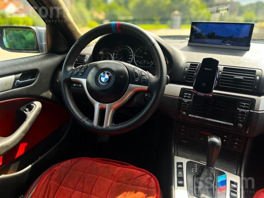 Melns BMW 330 2003 Bauska, ar dzinēja tilpumu 3.00 L un nobraukumu 372 tūkst. km par 2750 €, foto 11 vietnē AUTOMOTO.COM.LV
