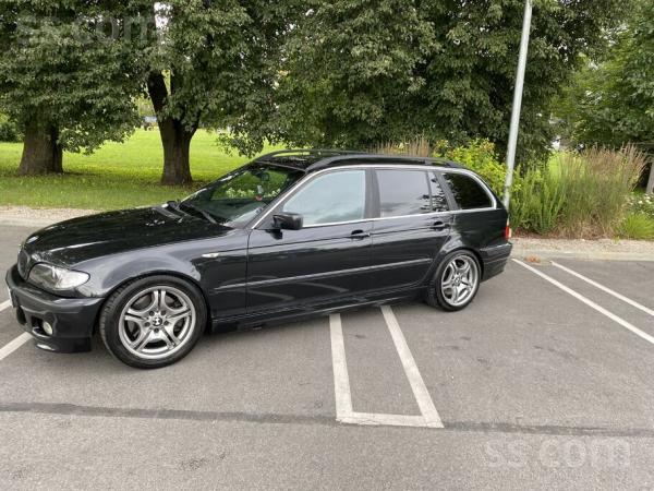 Black BMW 330 2003 in Riga, with an engine capacity of 3.00 L and mileage of 375 thousand km for 2400 €, photo 3 on AUTOMOTO.COM.LV
