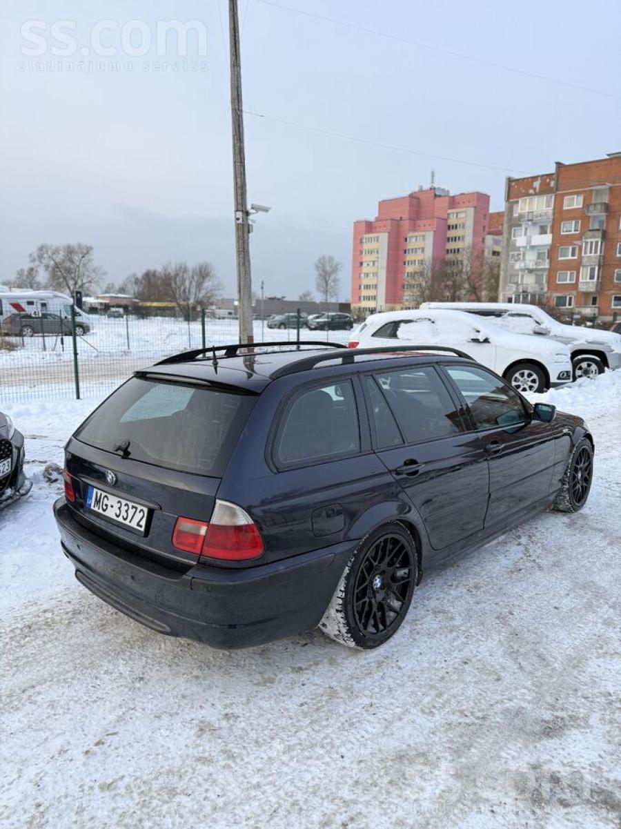 Black BMW 330 2004 in Liepaja, with an engine capacity of 3.00 L and mileage of 0 thousand km for 4400 €, photo 6 on AUTOMOTO.COM.LV