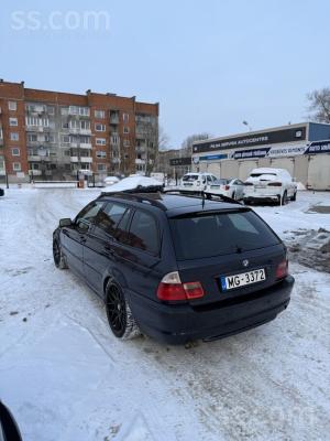 Black BMW 330 2004 in Liepaja, with an engine capacity of 3.00 L and mileage of 0 thousand km for 4400 €, photo 7 on AUTOMOTO.COM.LV