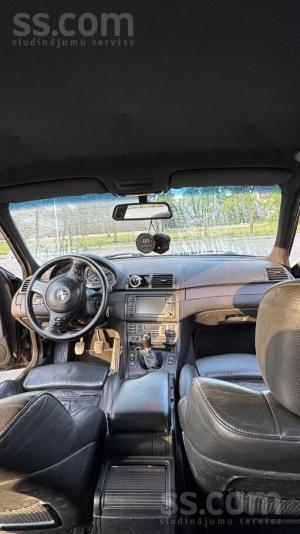 Black BMW 330 2004 in Riga, with an engine capacity of 3.00 L and mileage of 493 thousand km for 3250 €, photo 9 on AUTOMOTO.COM.LV