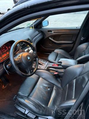 Black BMW 330 2004 in Riga, with an engine capacity of 3.00 L and mileage of 340 thousand km for 3200 €, photo 6 on AUTOMOTO.COM.LV
