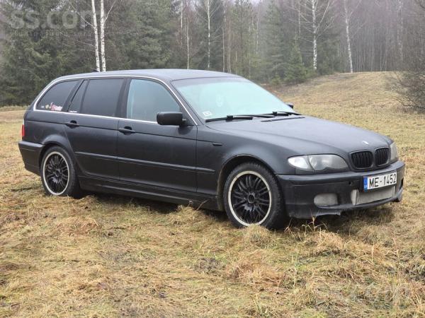 Черный БМВ 330 2004 в Мадона, объемом двигателя 3.00 л и пробегом 365 тыс. км за 3250 €, фото 1 на AUTOMOTO.COM.LV