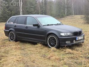 Черный БМВ 330 2004 в Мадона, объемом двигателя 3.00 л и пробегом 365 тыс. км за 3250 €, фото  на AUTOMOTO.COM.LV