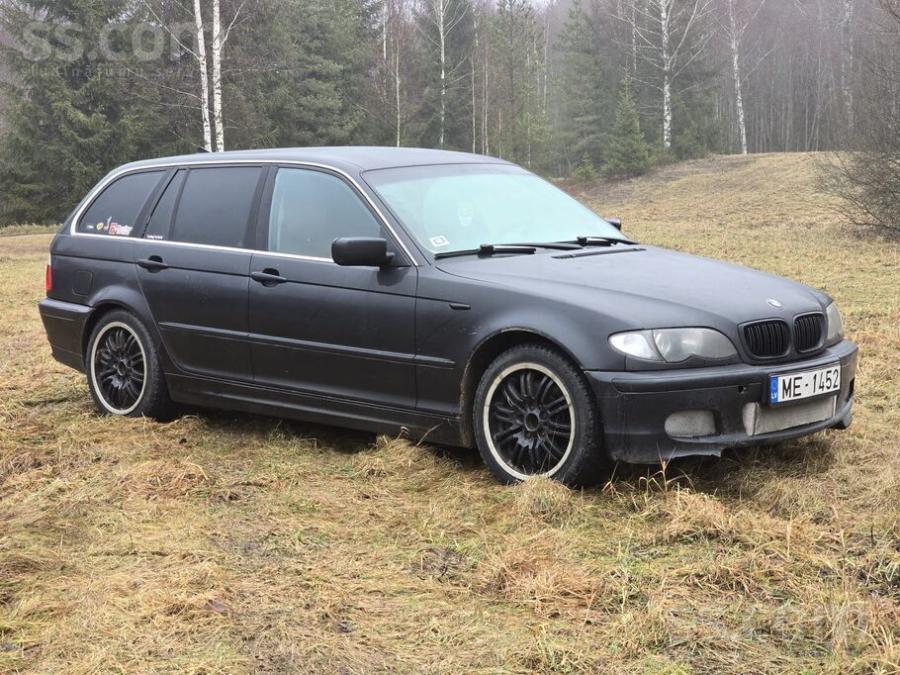 Черный БМВ 330 2004 в Мадона, объемом двигателя 3.00 л и пробегом 365 тыс. км за 3250 €, фото 1 на AUTOMOTO.COM.LV