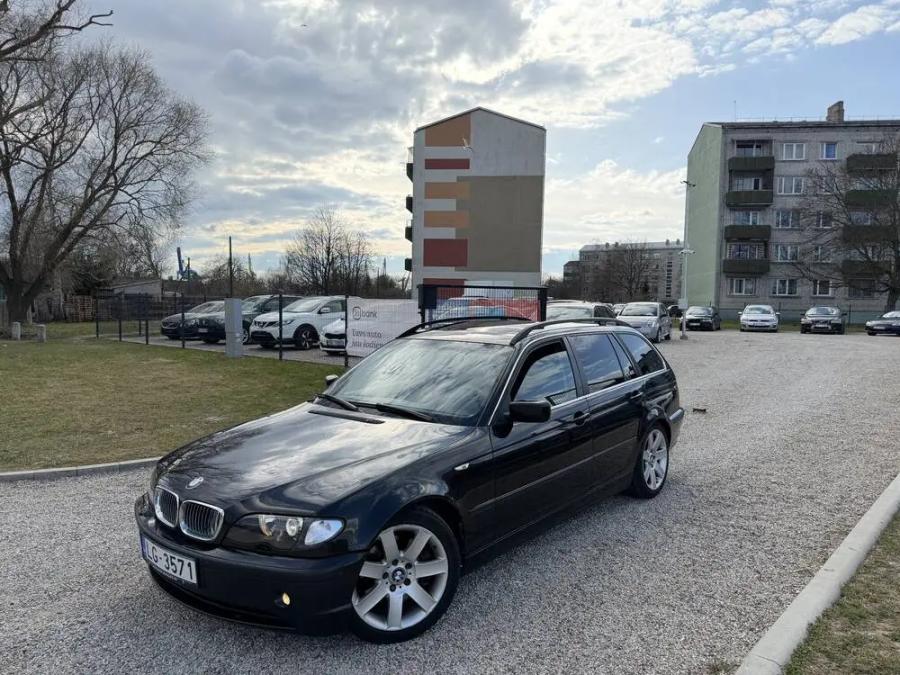 Black BMW 330 2004 in Ventspils, with an engine capacity of 3.00 L and mileage of 363 thousand km for 2450 €, photo 1 on AUTOMOTO.COM.LV