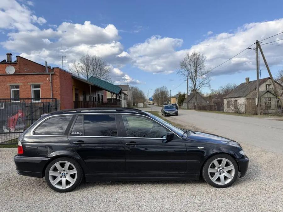 Black BMW 330 2004 in Ventspils, with an engine capacity of 3.00 L and mileage of 363 thousand km for 2450 €, photo 9 on AUTOMOTO.COM.LV