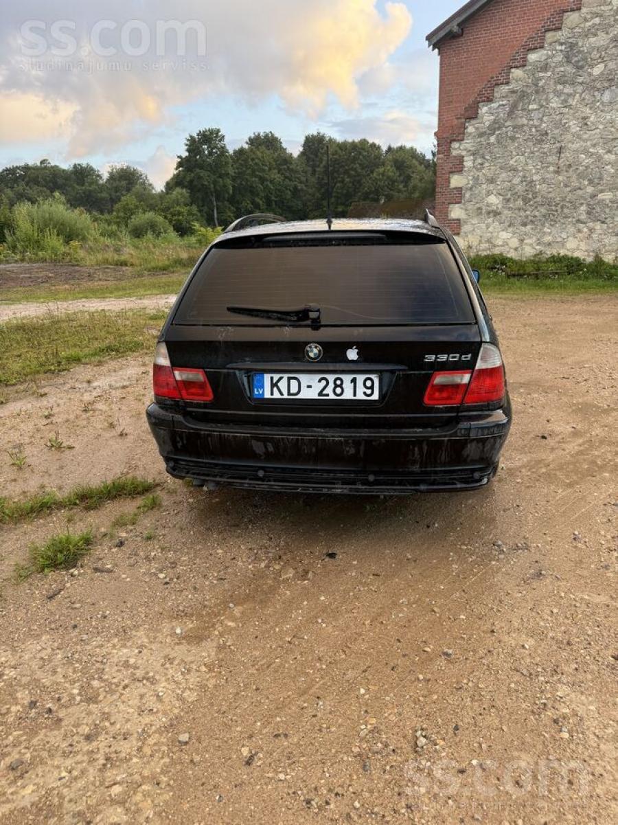 Черный БМВ 330 2004 в Айзкраукле, объемом двигателя 3.00 л и пробегом 455 тыс. км за 2500 €, фото 5 на AUTOMOTO.COM.LV