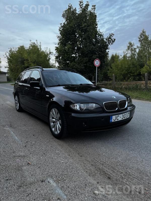 Black BMW 330 2004 in Rezekne, with an engine capacity of 3.00 L and mileage of 269 thousand km for 3200 €, photo 6 on AUTOMOTO.COM.LV