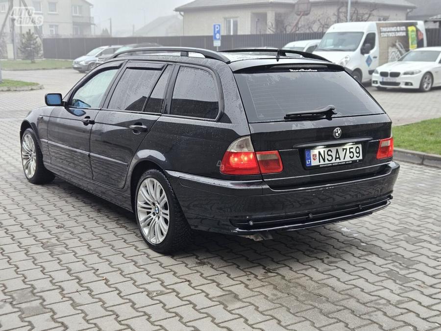 Black BMW 330 2004 in Klaipeda, with an engine capacity of 2.90 L and mileage of 410 thousand km for 2650 €, photo 6 on AUTOMOTO.COM.LV