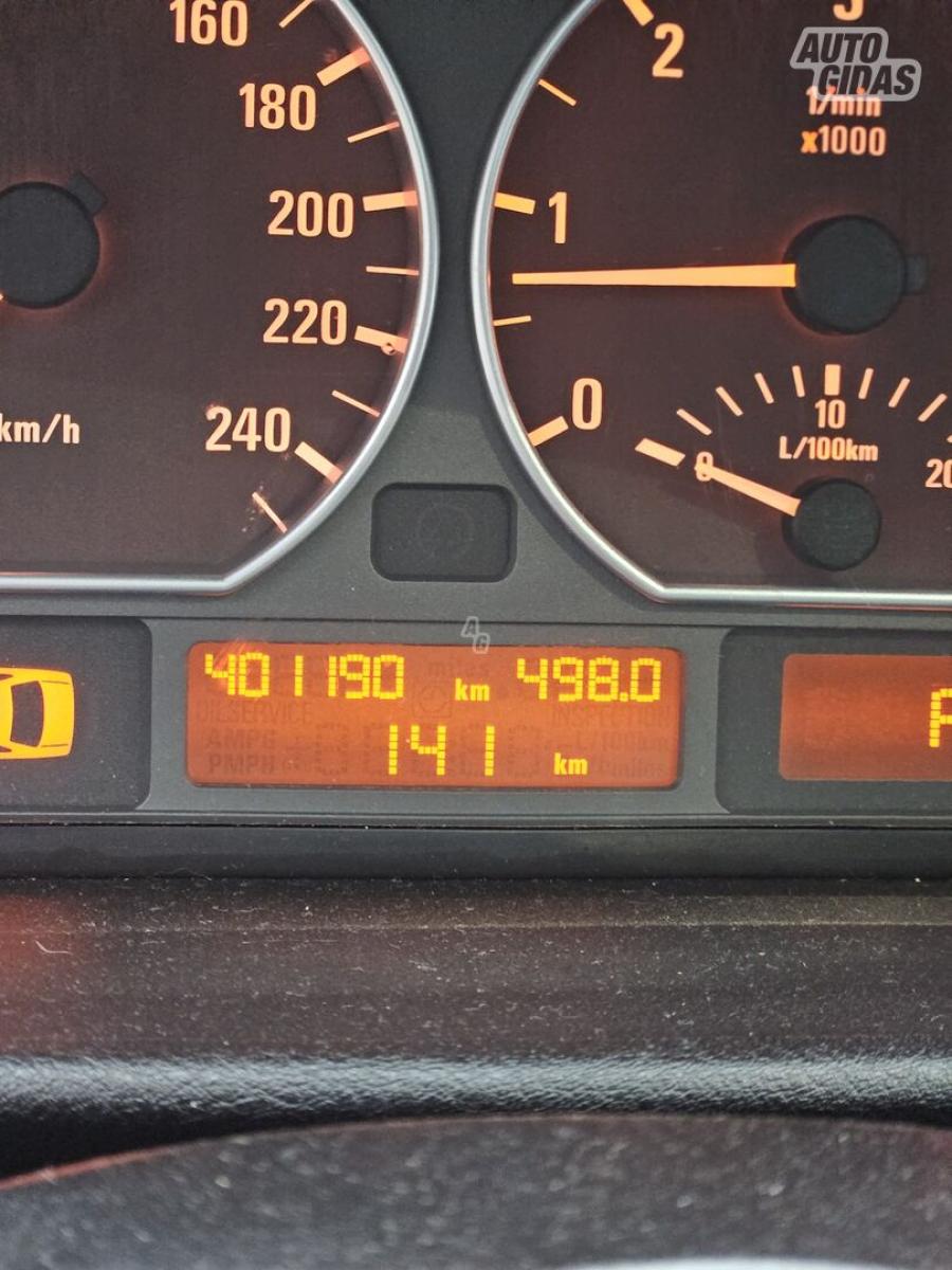 Black BMW 330 2004 in Klaipeda, with an engine capacity of 2.90 L and mileage of 410 thousand km for 2650 €, photo 24 on AUTOMOTO.COM.LV