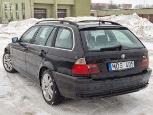 Black BMW 330 2005 in Silute, with an engine capacity of 3.00 L and mileage of 250 thousand km for 1950 €, photo 4 on AUTOMOTO.COM.LV