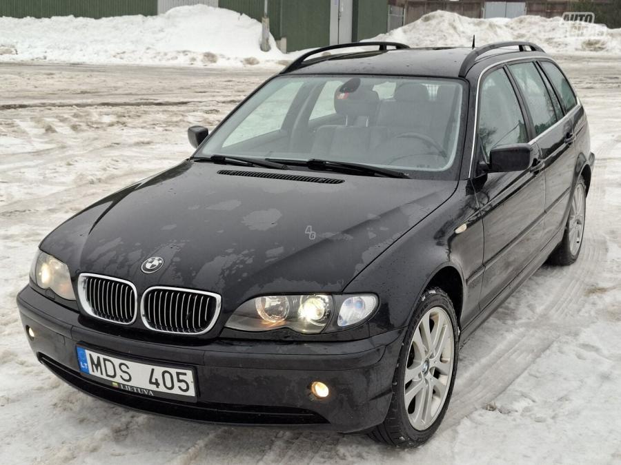 Black BMW 330 2005 in Silute, with an engine capacity of 3.00 L and mileage of 250 thousand km for 1950 €, photo 6 on AUTOMOTO.COM.LV